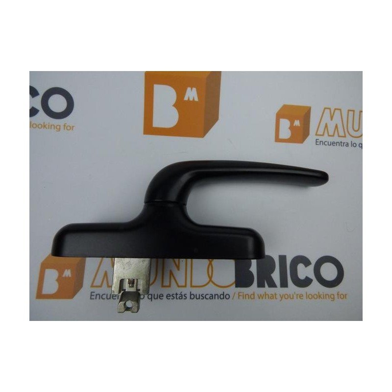 Manilla o cremona de ventana giesse prima negro oscilo batiente