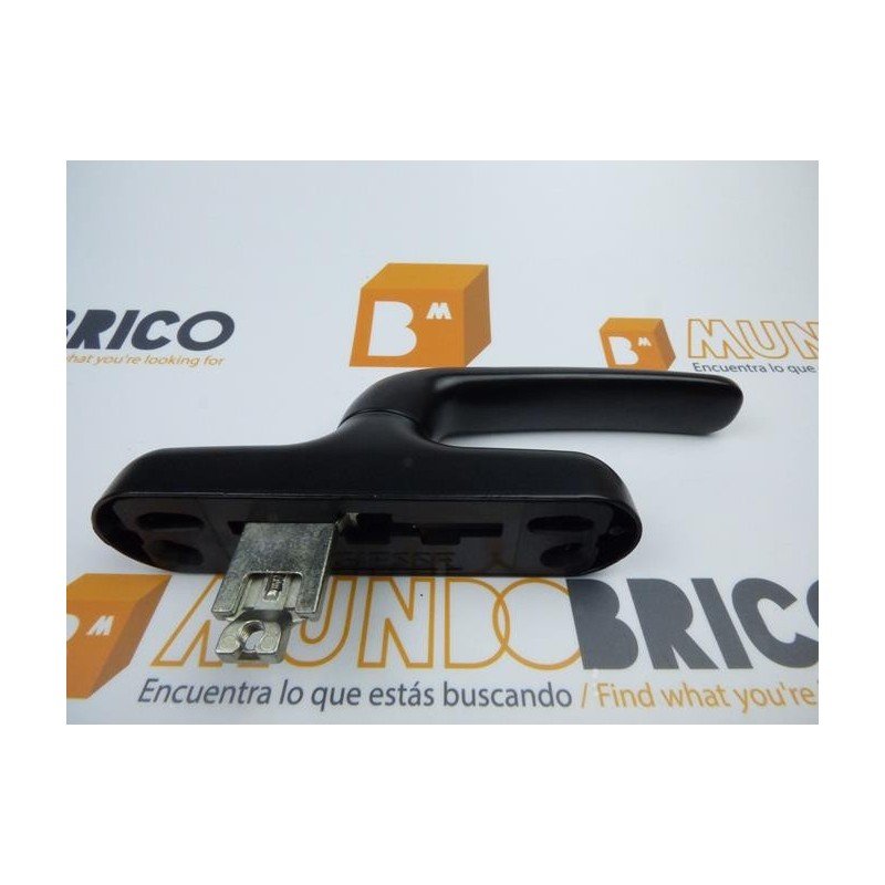 Manilla o cremona de ventana giesse prima negro oscilo batiente